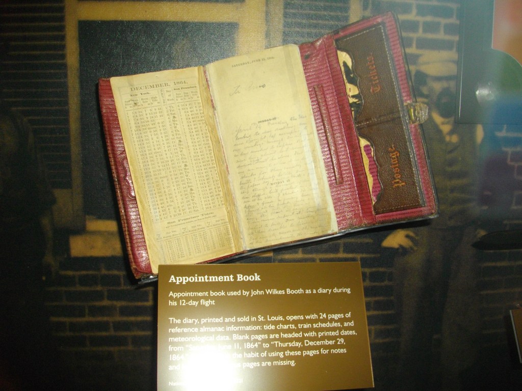 Booth’s Diary 3 | LincolnConspirators.com