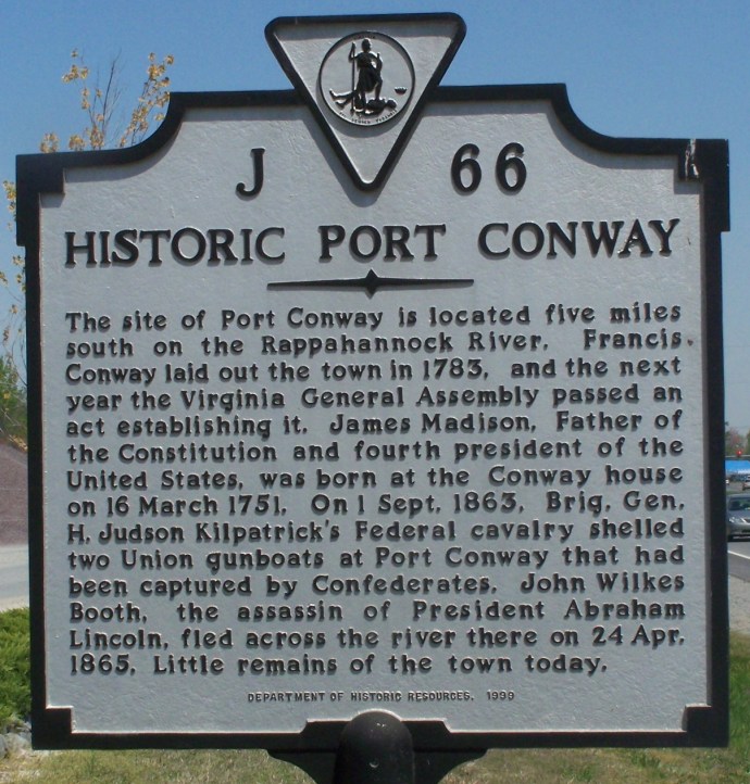 Port Conway & Port Royal Pictures | LincolnConspirators.com