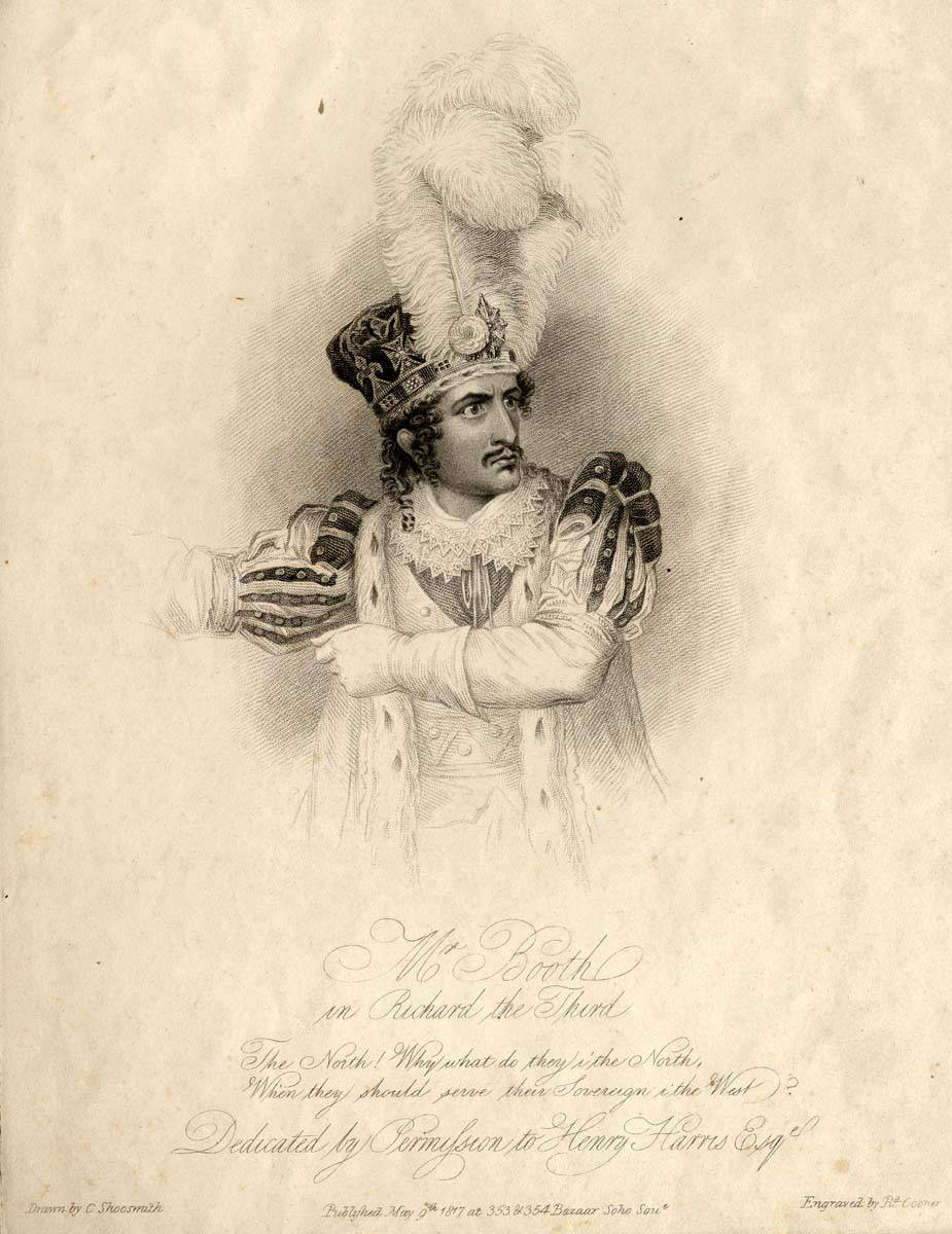 Junius Brutus Booth as Richard III | LincolnConspirators.com