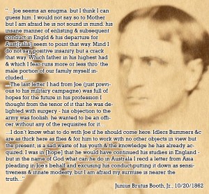 Joseph Adrian Booth | LincolnConspirators.com