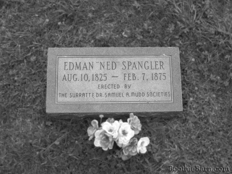 Spangler B&W Grave | LincolnConspirators.com