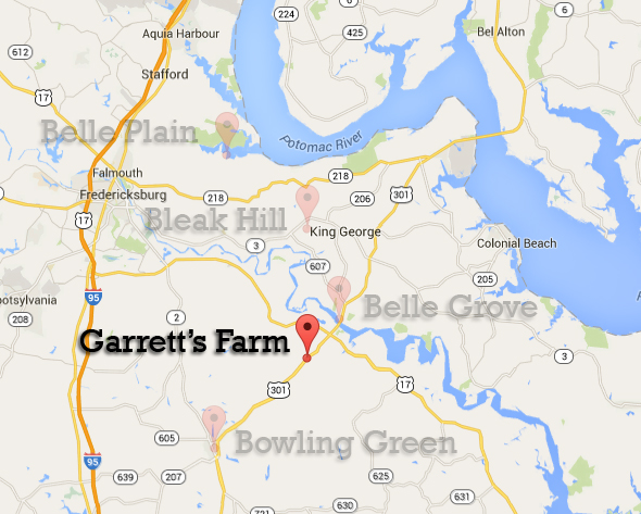 Garrett’s farm map | LincolnConspirators.com