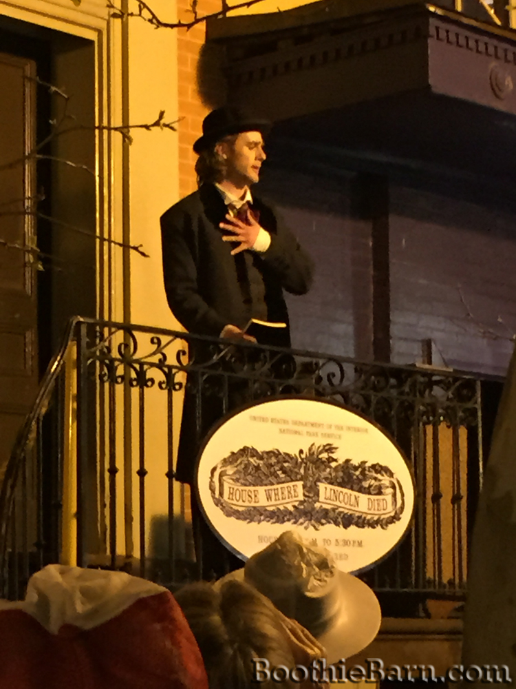 Dr Leale at Petersen House 4-14-15 | LincolnConspirators.com