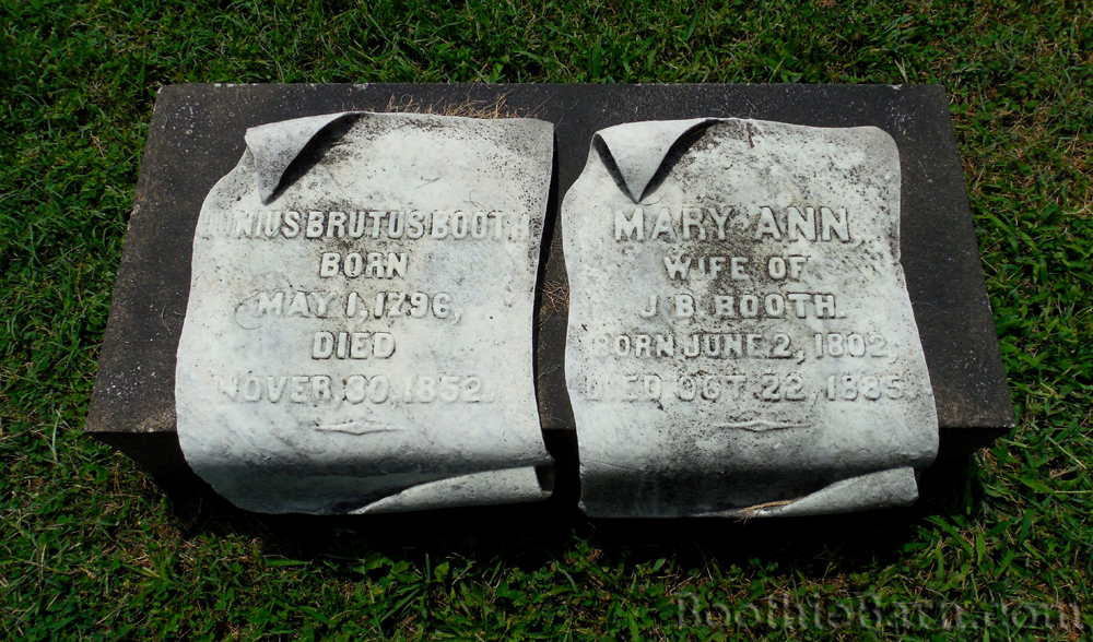 Grave Thursday: Junius Brutus Booth | LincolnConspirators.com