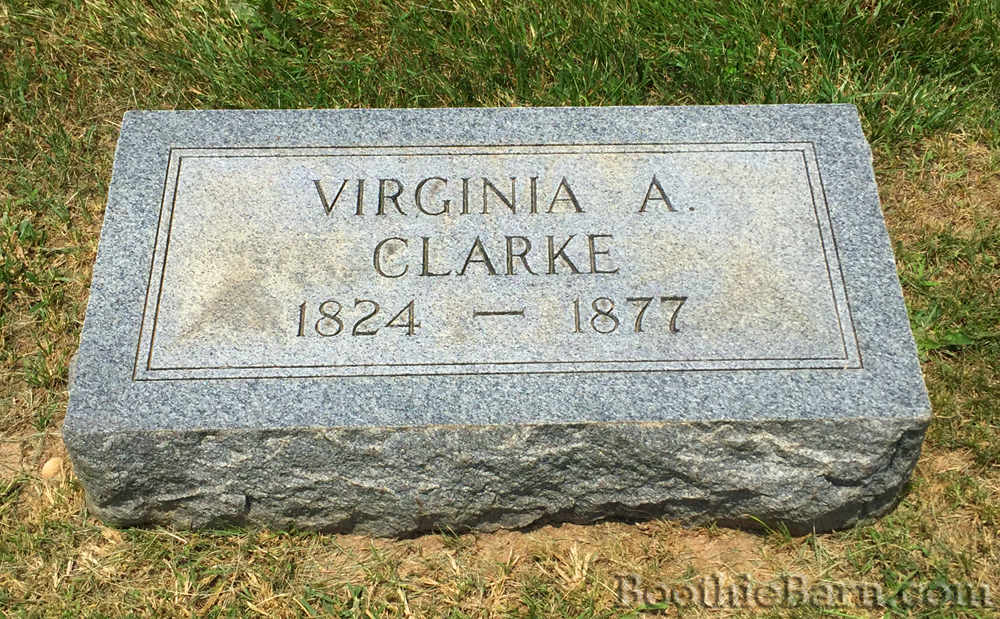 Grave Thursday: Virginia Clarke | LincolnConspirators.com